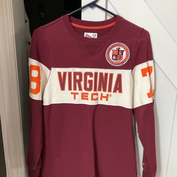 the Tradition Brand | Tops | Virginia Tech Maroon Long Sleeve Shirt ...